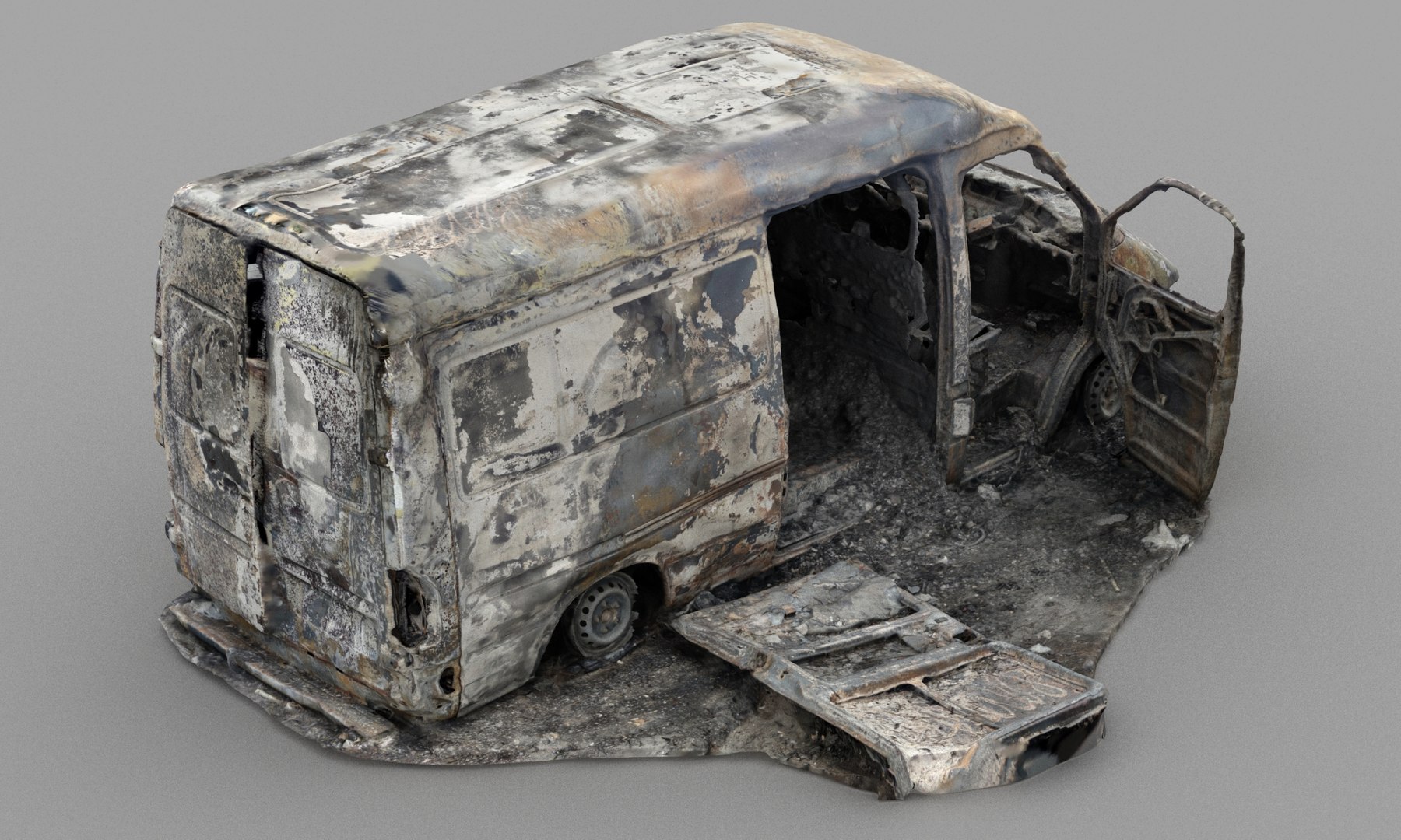 Car Wreck Pack 16K model - TurboSquid 2061985