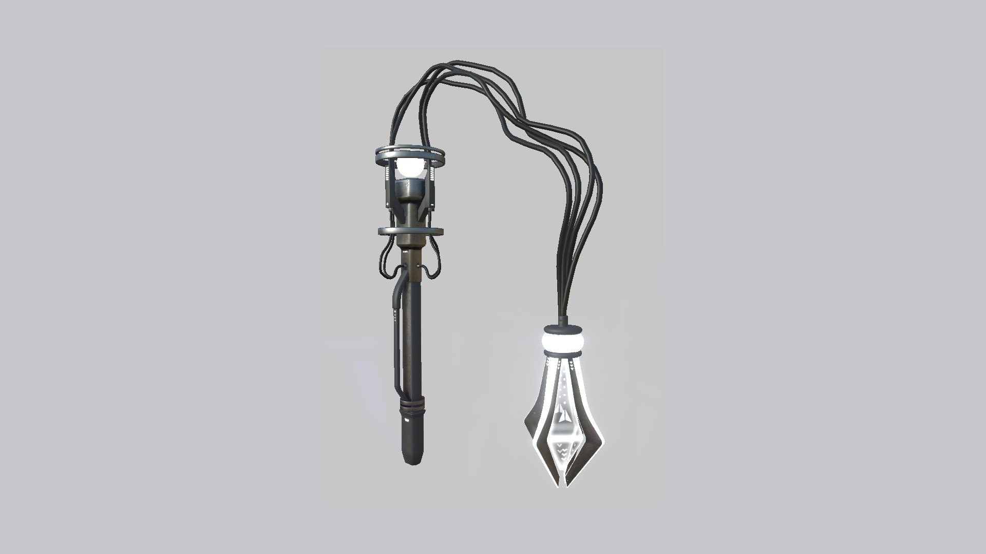 SciFi Flail A10 Metal - Sci Fi Weapon Design 3D Model - TurboSquid 1975307