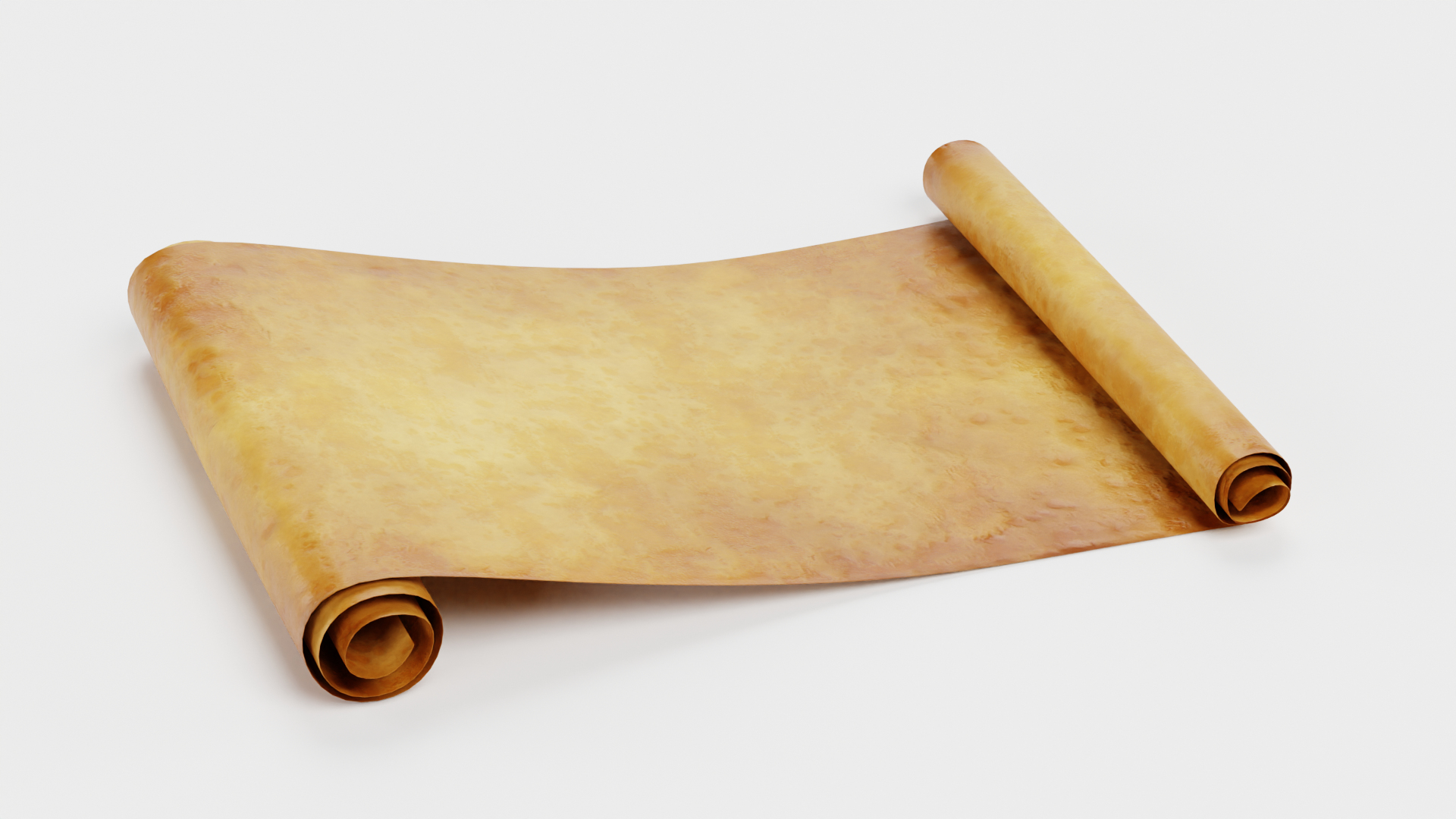 Scrolls Empty Set 3D Model - TurboSquid 2201315