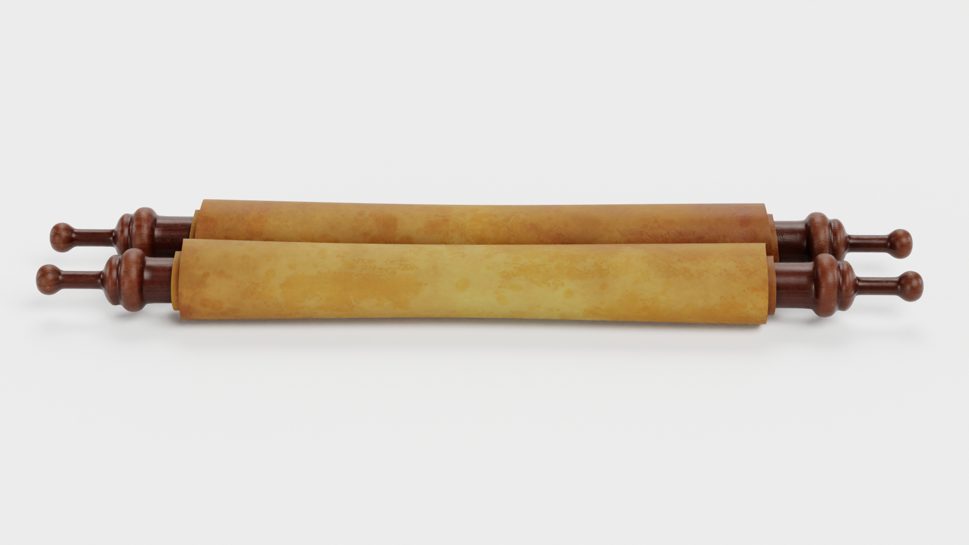 Scrolls Empty Set 3D Model - TurboSquid 2201315