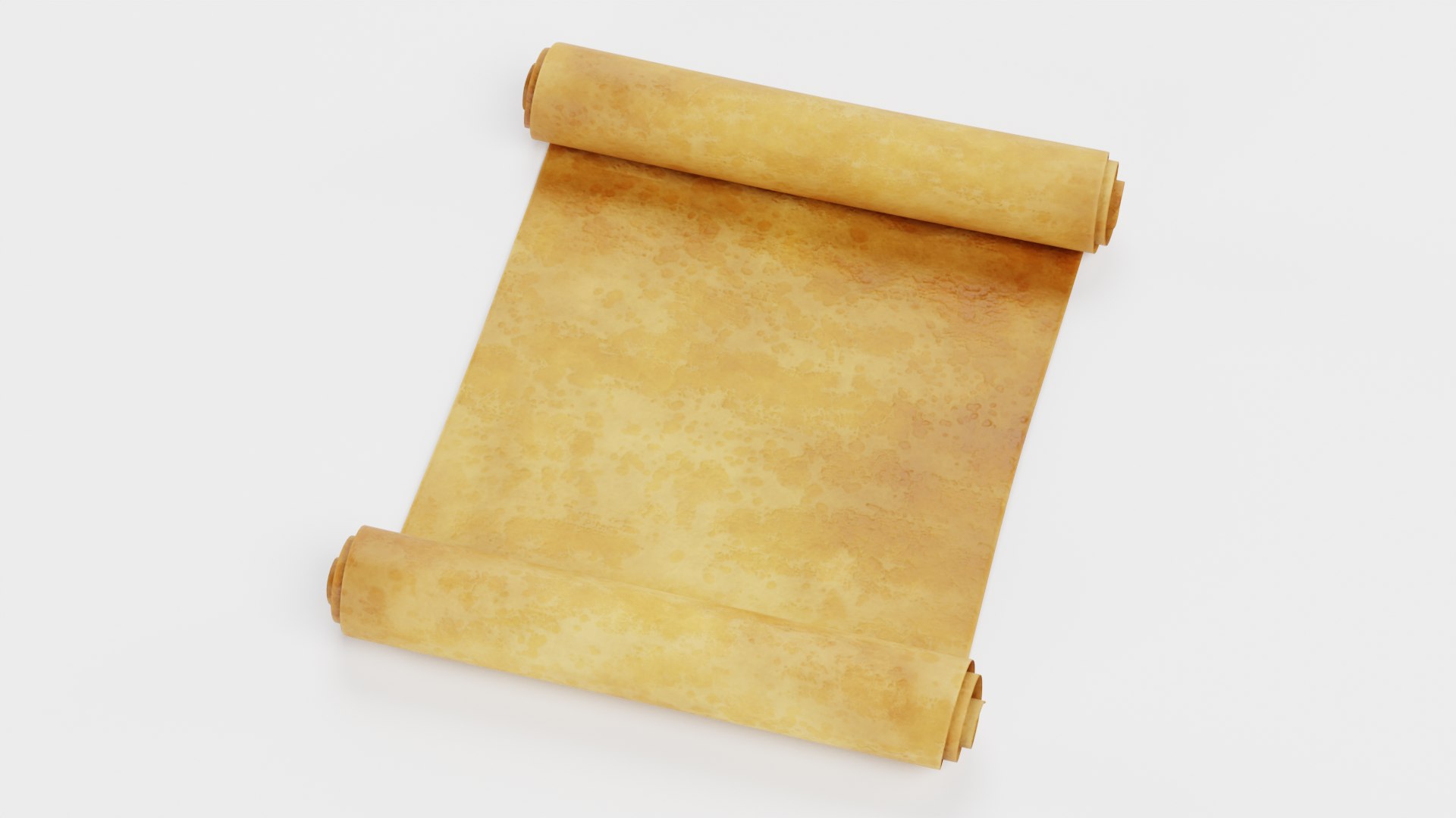 Scrolls Empty Set 3D Model - TurboSquid 2201315