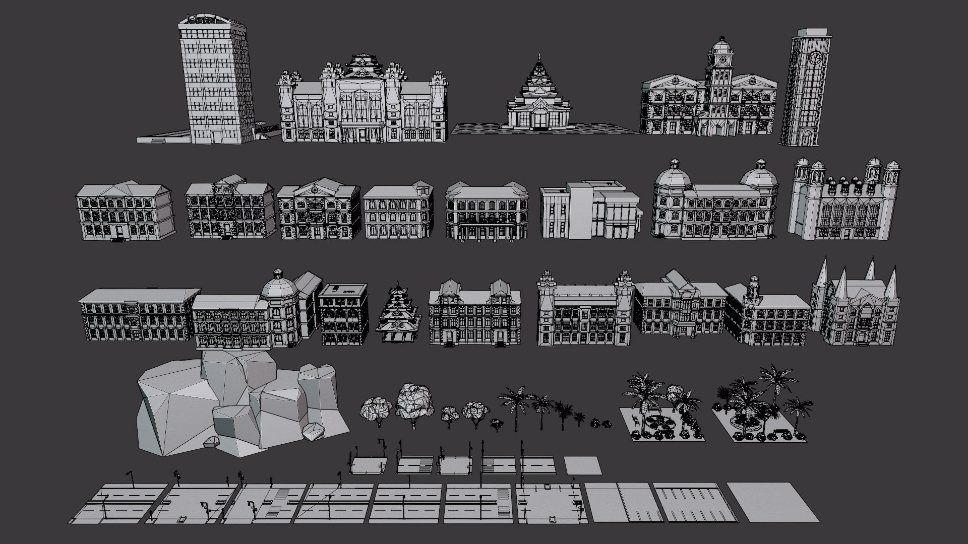 City 3 Asian 3D Model - TurboSquid 2010268