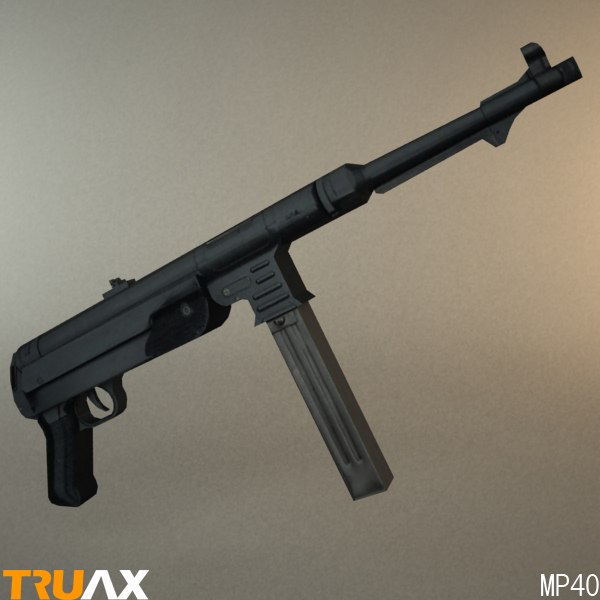 modelo 3d Alemán mp40 - TurboSquid 328256
