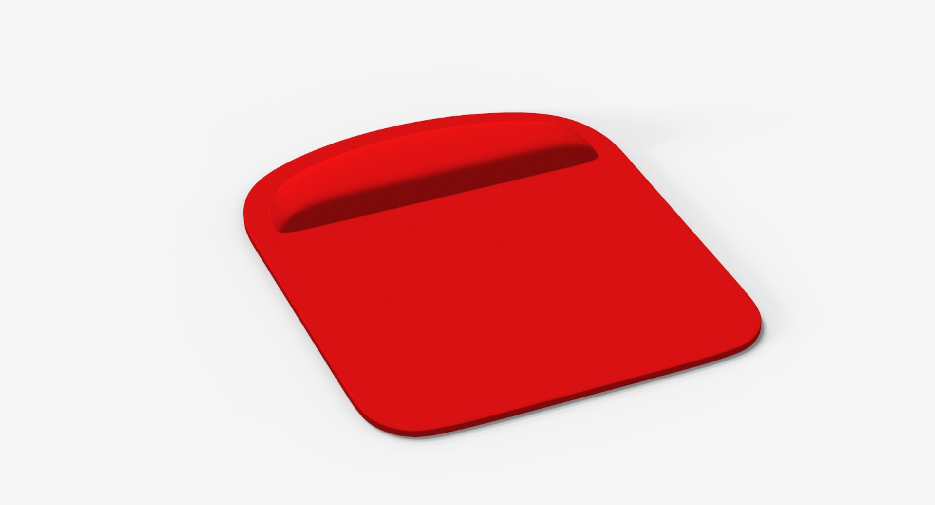 Red Mousepad 3D - TurboSquid 1318961