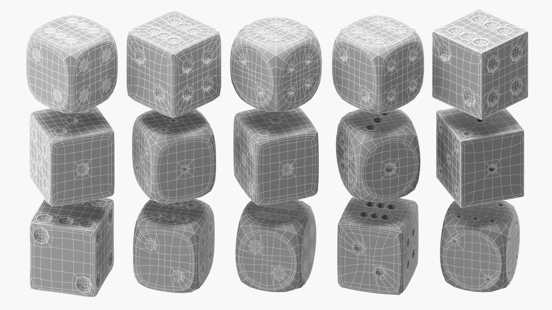 3D Morphing Dices - TurboSquid 1495304