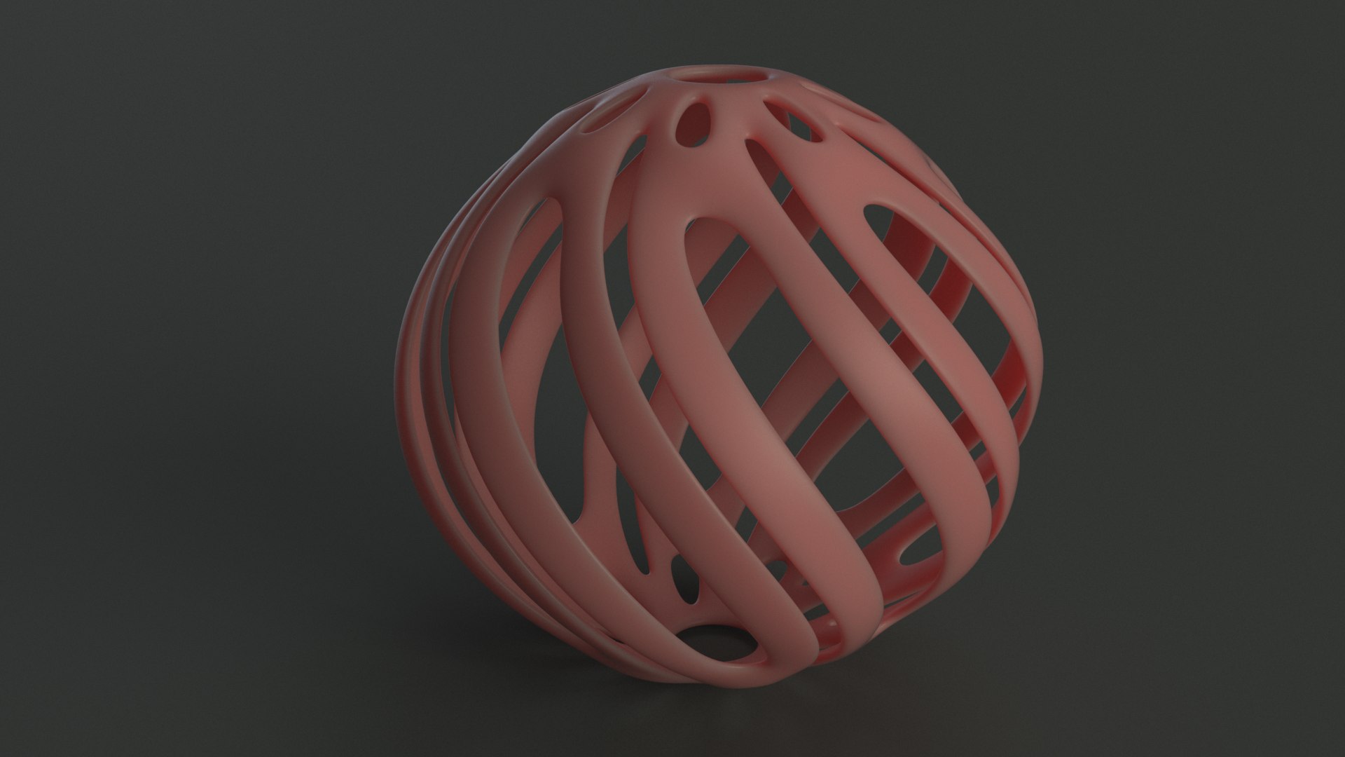 Voronoi Sphere Abstract Organic Ball 3D - TurboSquid 2127979