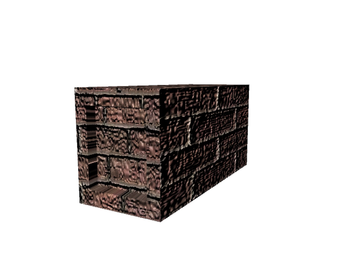 Free Obj Model Brick Shader
