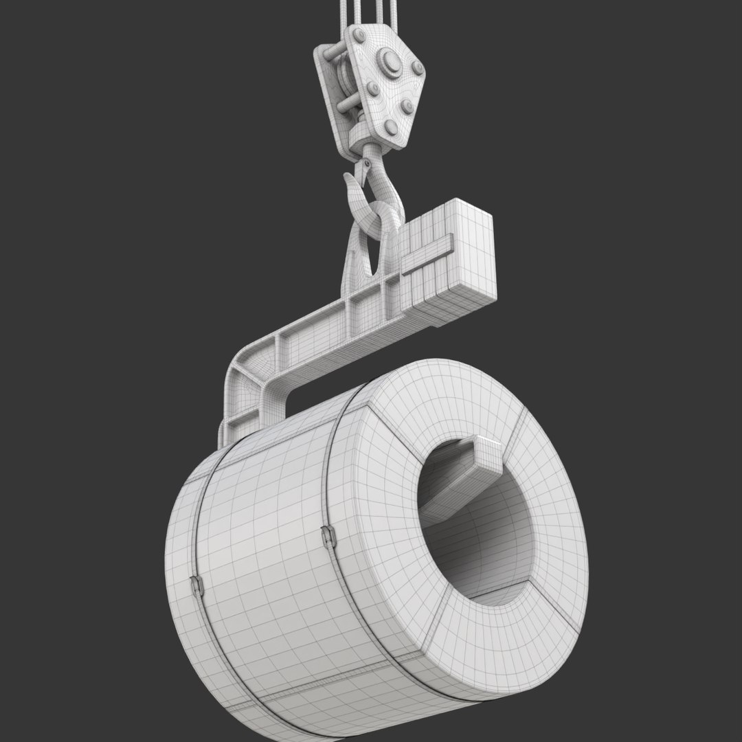 3D Coil Lifter With Copper Coil - TurboSquid 2250351