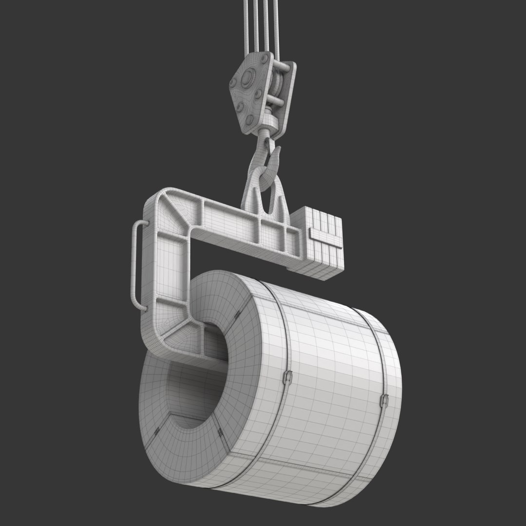 3D Coil Lifter With Copper Coil - TurboSquid 2250351