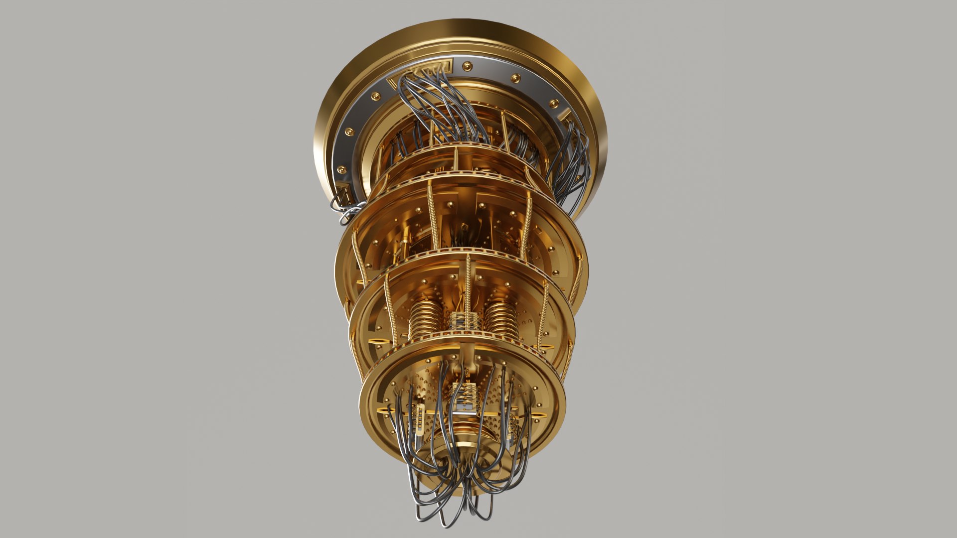 3D High-Detail Quantum Computer Model - TurboSquid 2368420