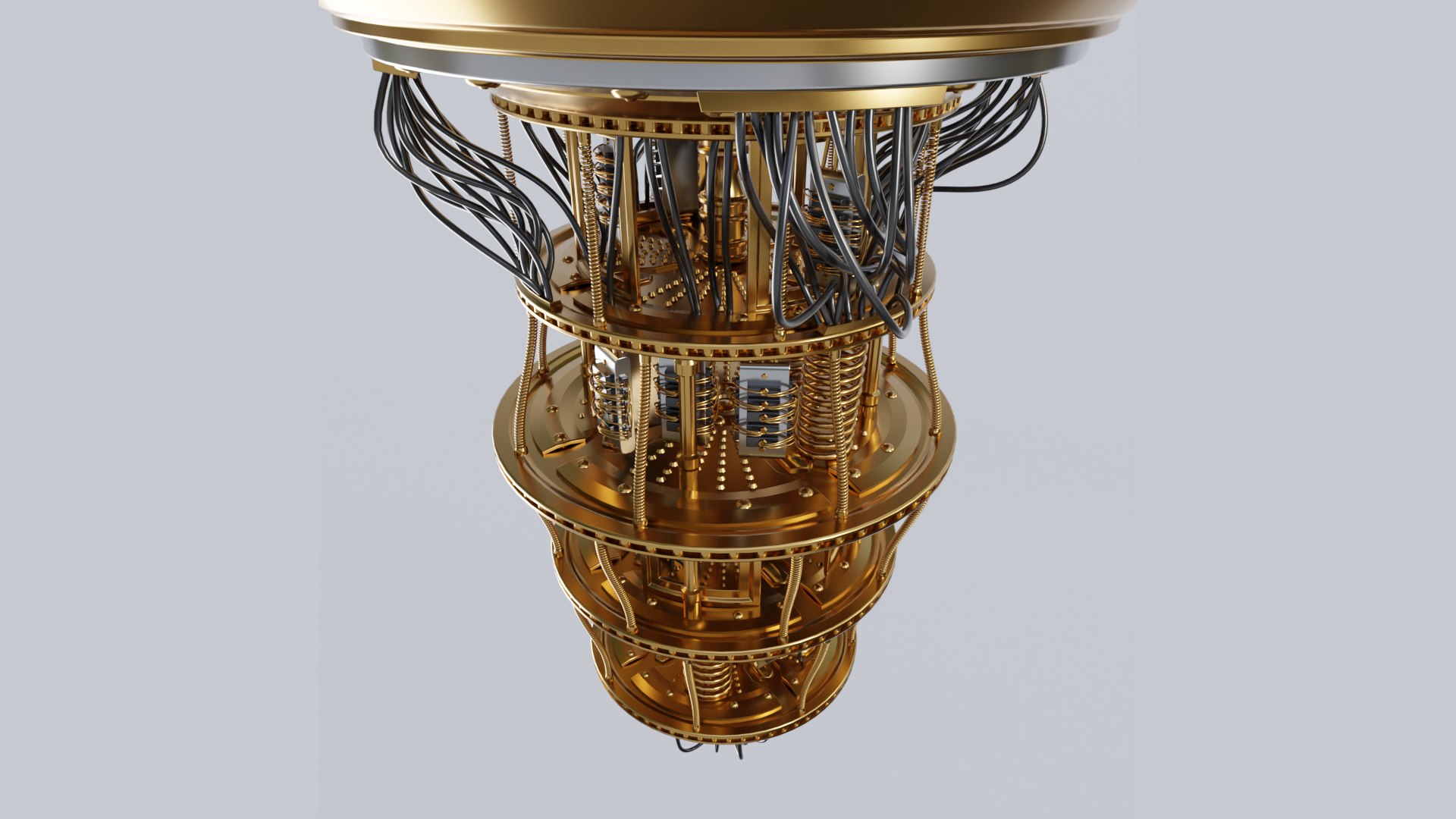 3D High-Detail Quantum Computer Model - TurboSquid 2368420