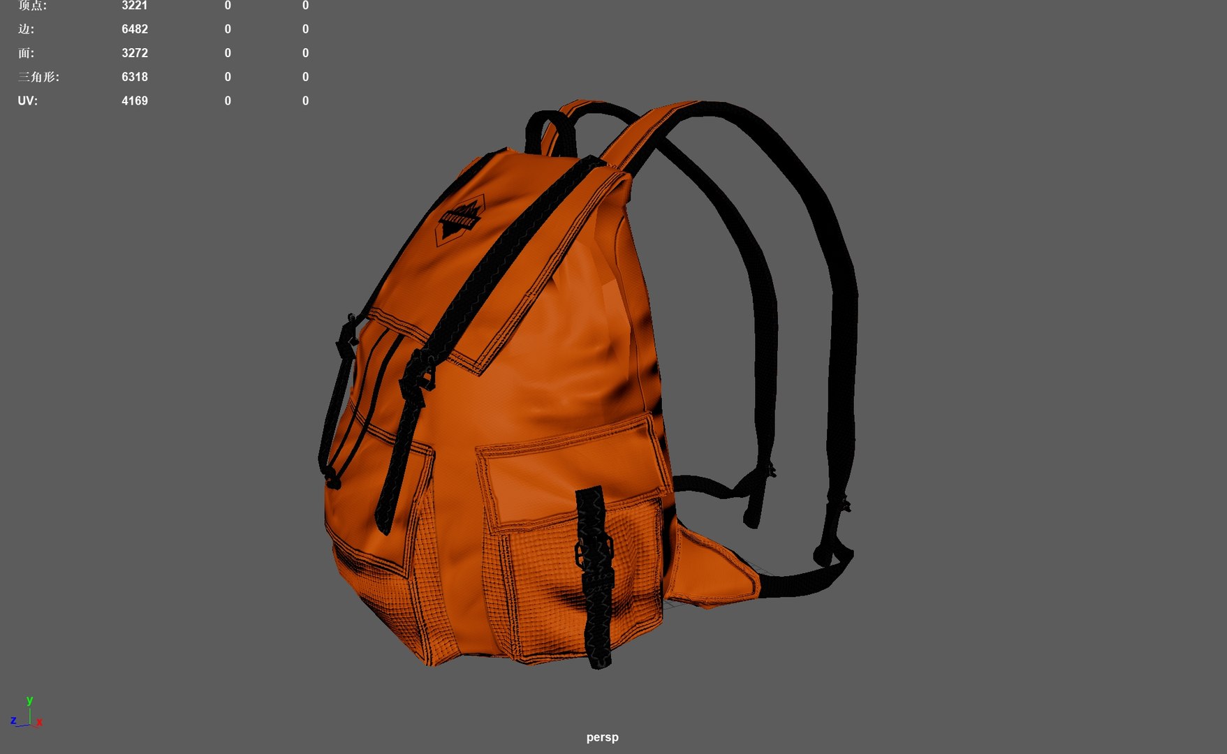 3D Backpack Model - TurboSquid 2232604