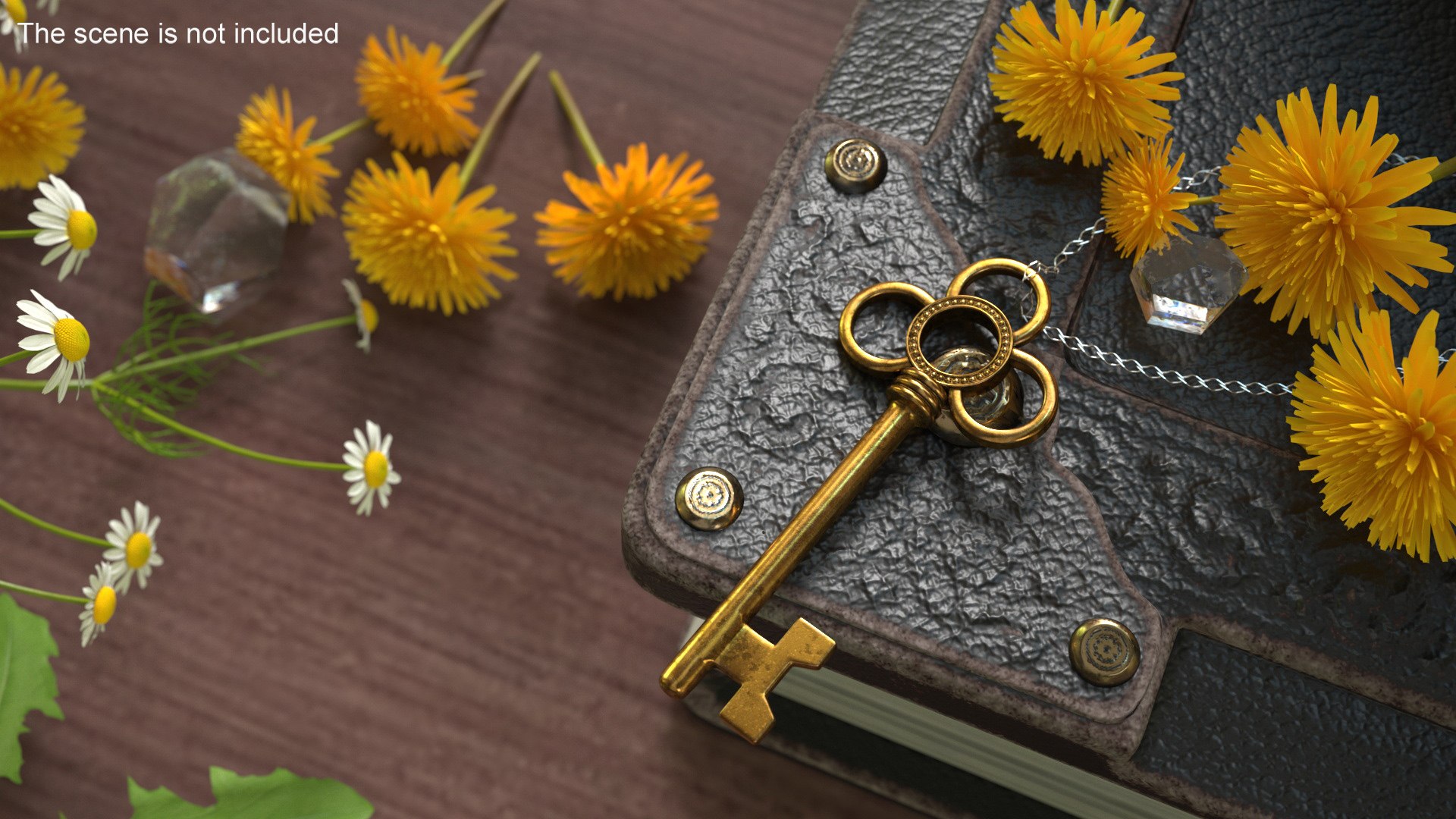Traditional Skeleton Key Gold 3D Model - TurboSquid 2246209