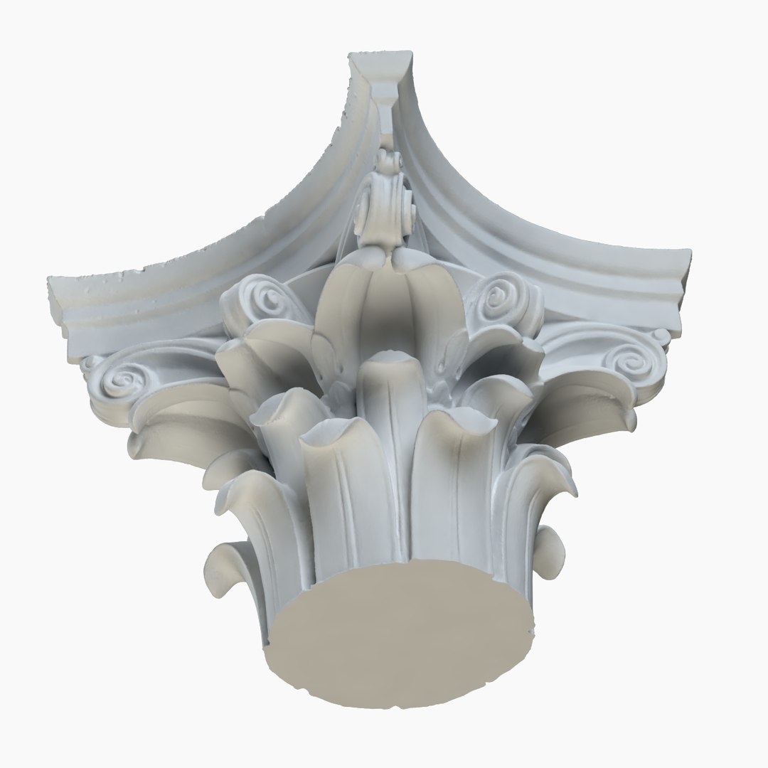 Column Capital 3d Model