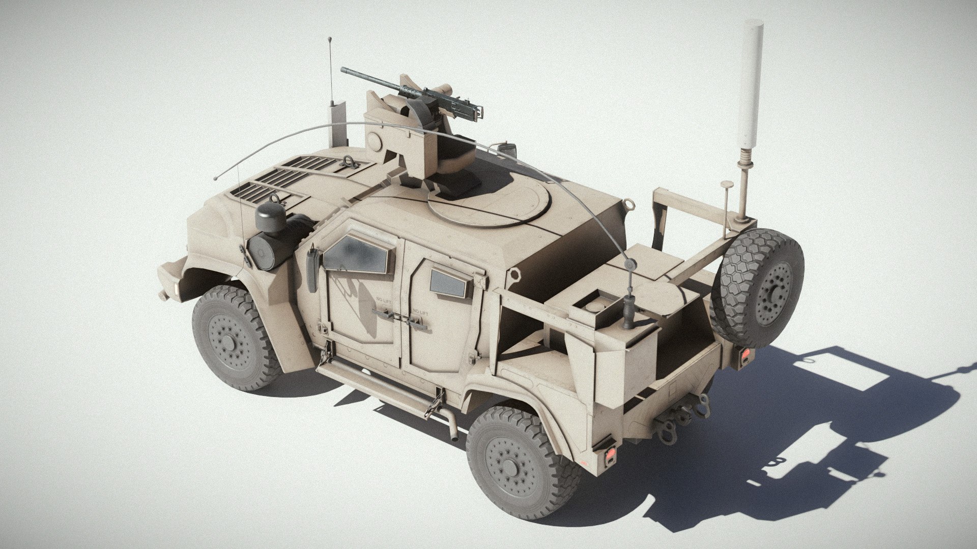 3D Light Combat Tactical All-Terrain Vehicle - TurboSquid 2168089