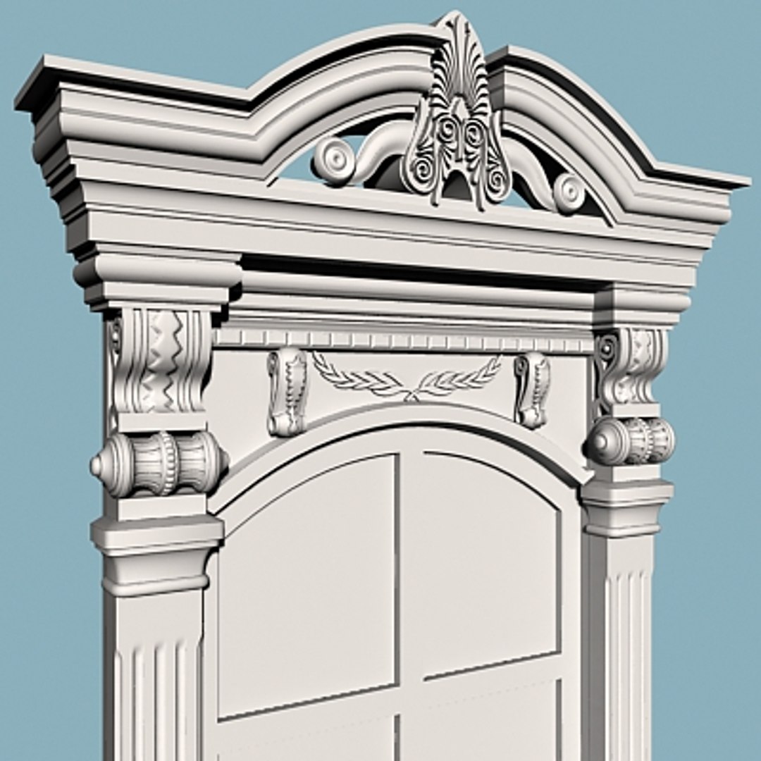 Decorative Window 3d Max