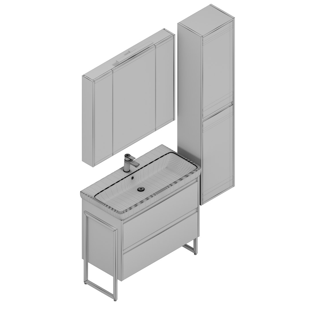 3D Model STWORKI Kronborg 55-70-90 And Pencil Case - TurboSquid 2189586