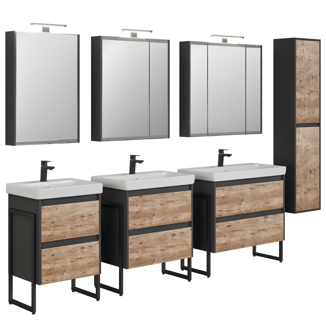 3D Model STWORKI Kronborg 55-70-90 And Pencil Case - TurboSquid 2189586