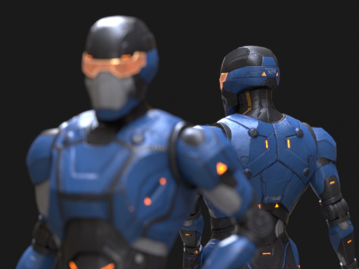 Robot UE4 game ready 3D model - TurboSquid 2148028