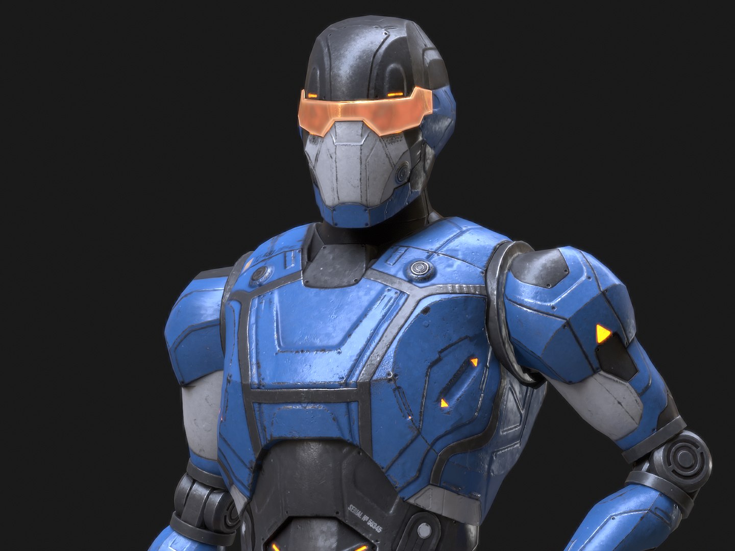 Robot UE4 game ready 3D model - TurboSquid 2148028