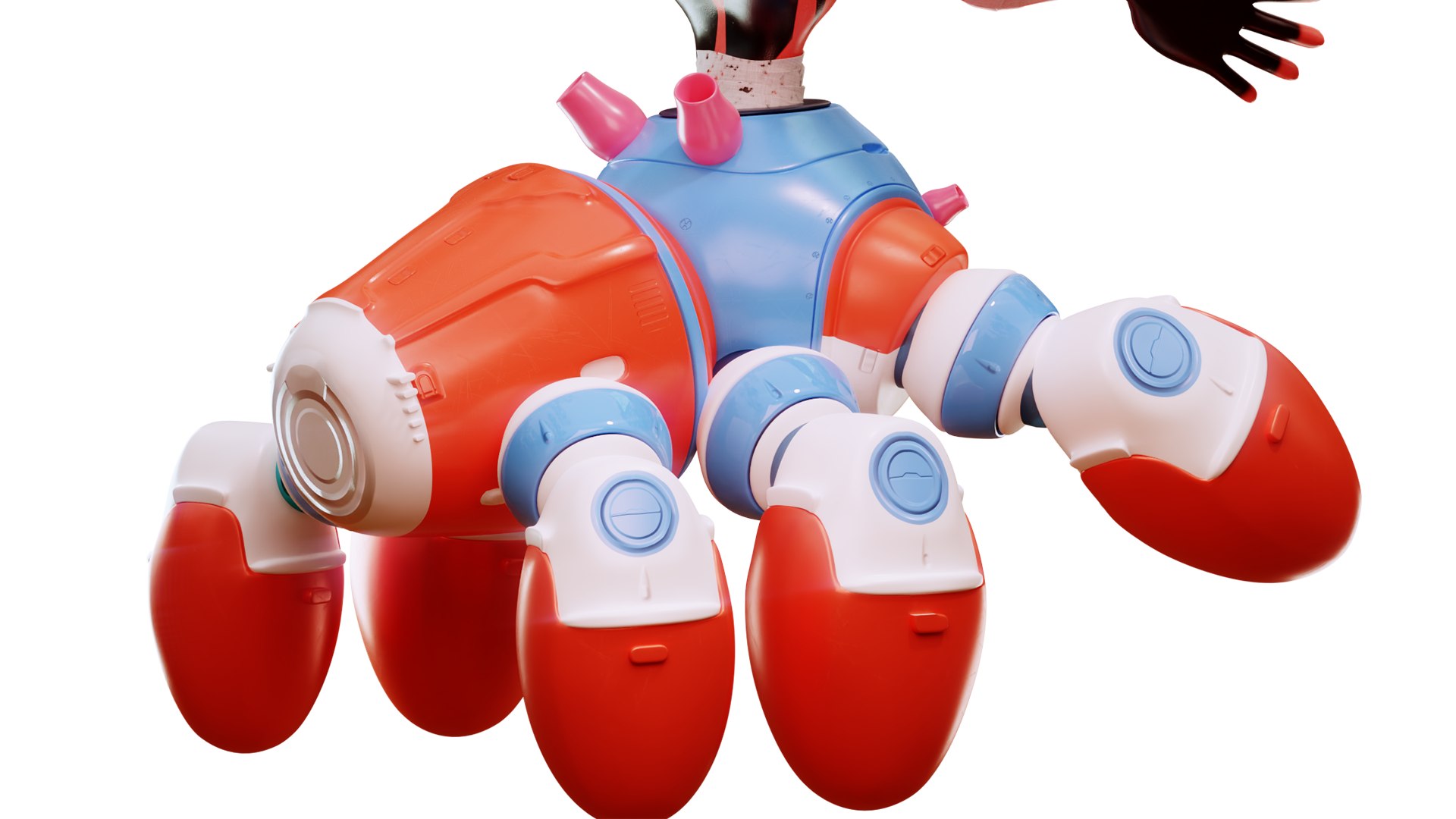 3D Stylized Spider Darth Maul - TurboSquid 1995092