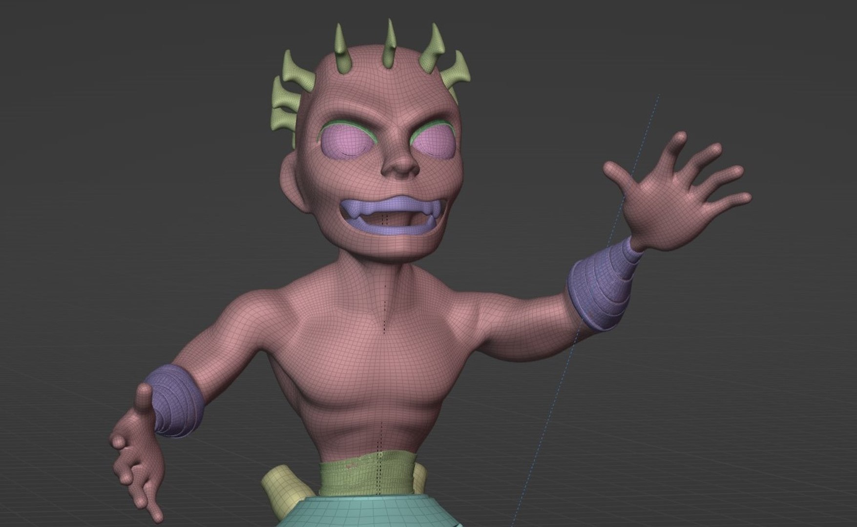 3D Stylized Spider Darth Maul - TurboSquid 1995092