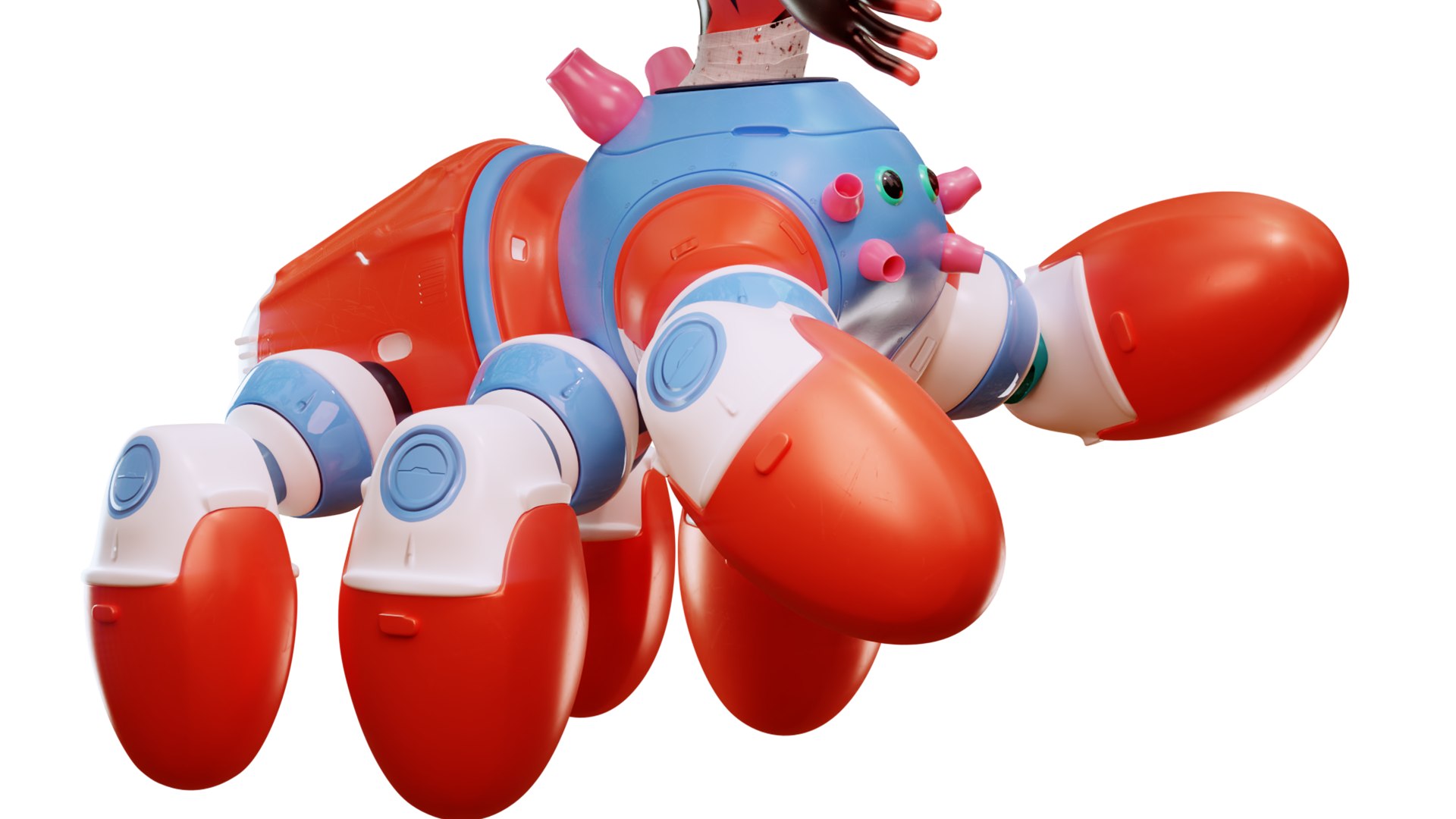 3D Stylized Spider Darth Maul - TurboSquid 1995092