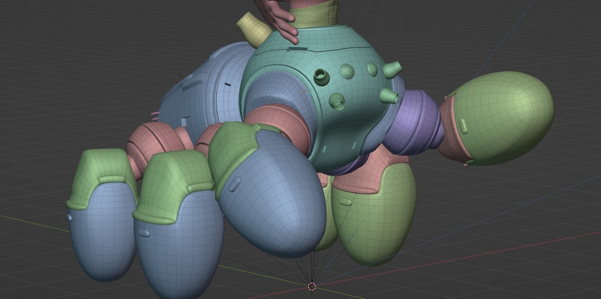 3D Stylized Spider Darth Maul - TurboSquid 1995092