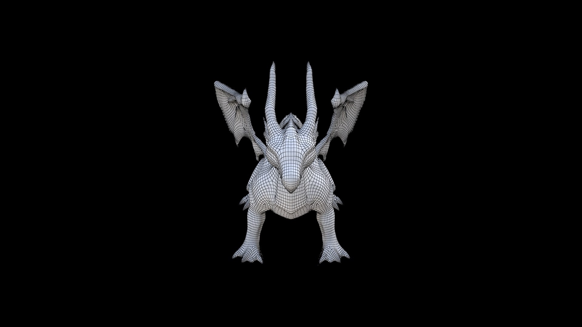 3D Model Ice Dragon Dragon 1 - TurboSquid 2333980