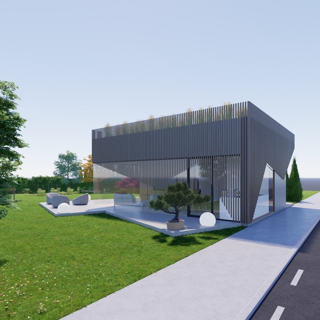 House 11 - Created With Fully Parametric Revit Families 3D Model ...