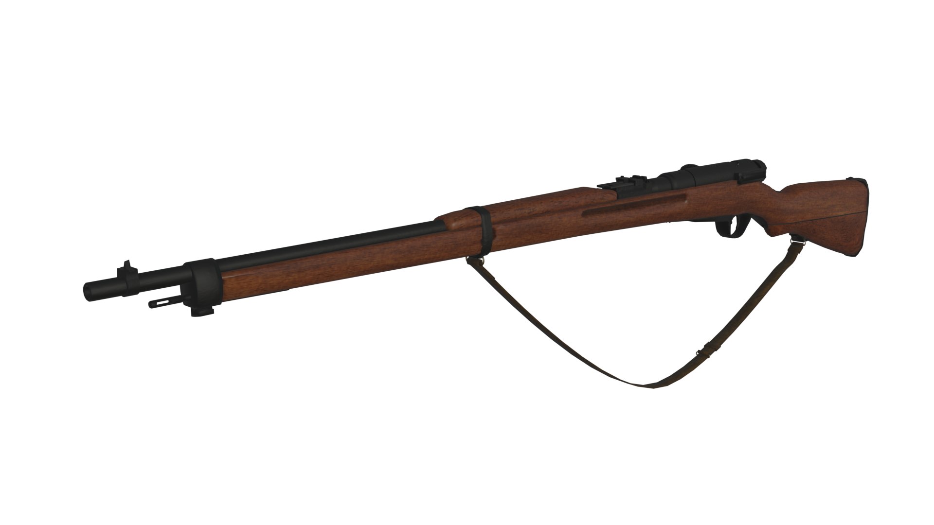 3D Type38 Rifle Model - TurboSquid 1854245