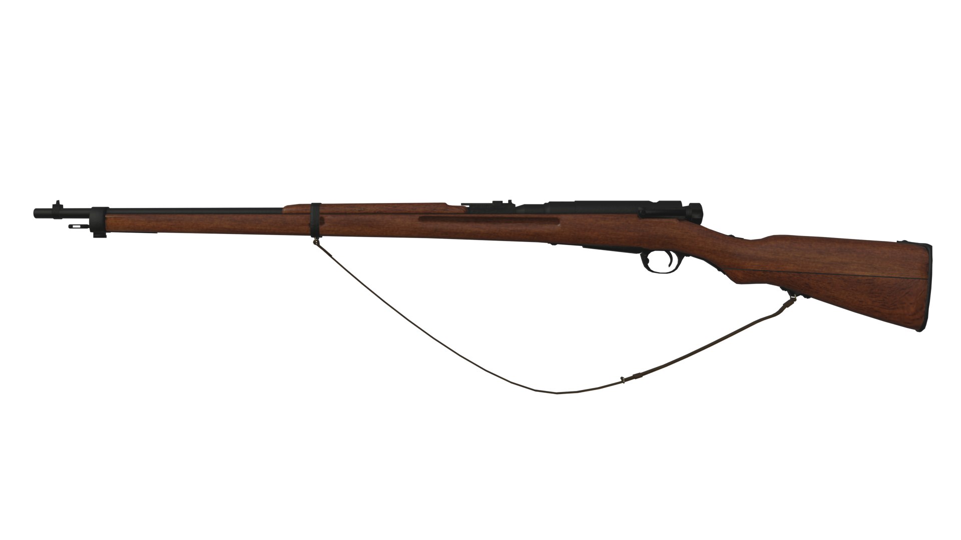 3D Type38 Rifle Model - TurboSquid 1854245