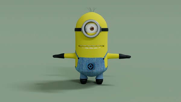 Minnion 3d model 3D model - TurboSquid 1990957