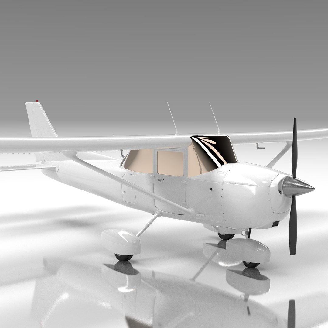 Small Airplane 3D Model - TurboSquid 2348060