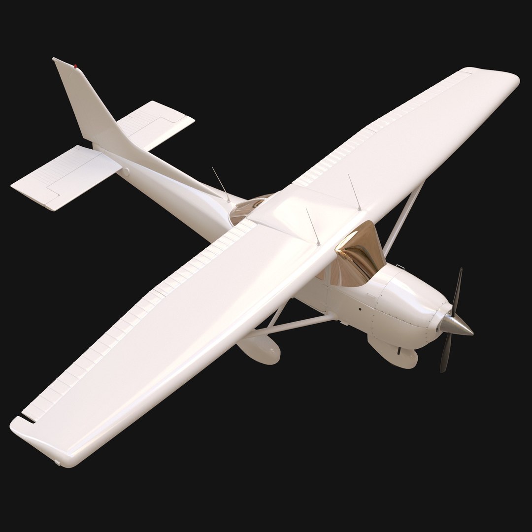 Small Airplane 3D Model - TurboSquid 2348060