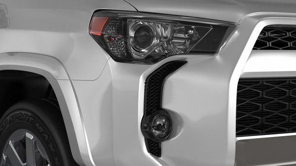 modelo 3d Toyota 4Runner SUV Interior sencillo - TurboSquid 2202511
