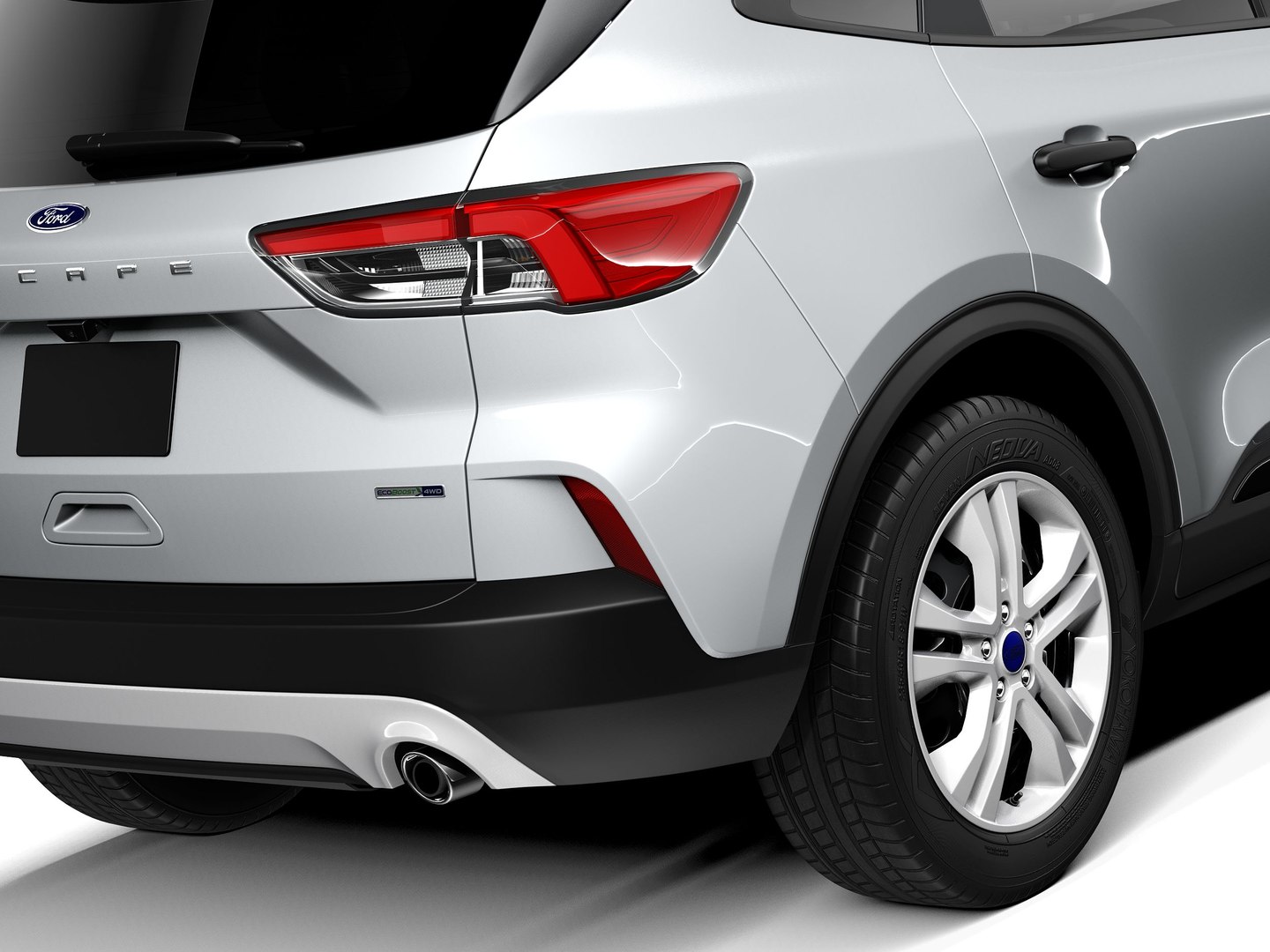 Ford Escape Base 2020 3D Model - TurboSquid 2222102