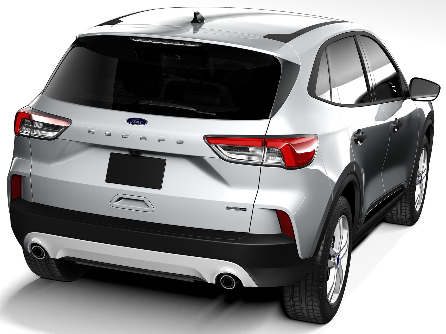 Ford Escape Base 2020 3D Model - TurboSquid 2222102