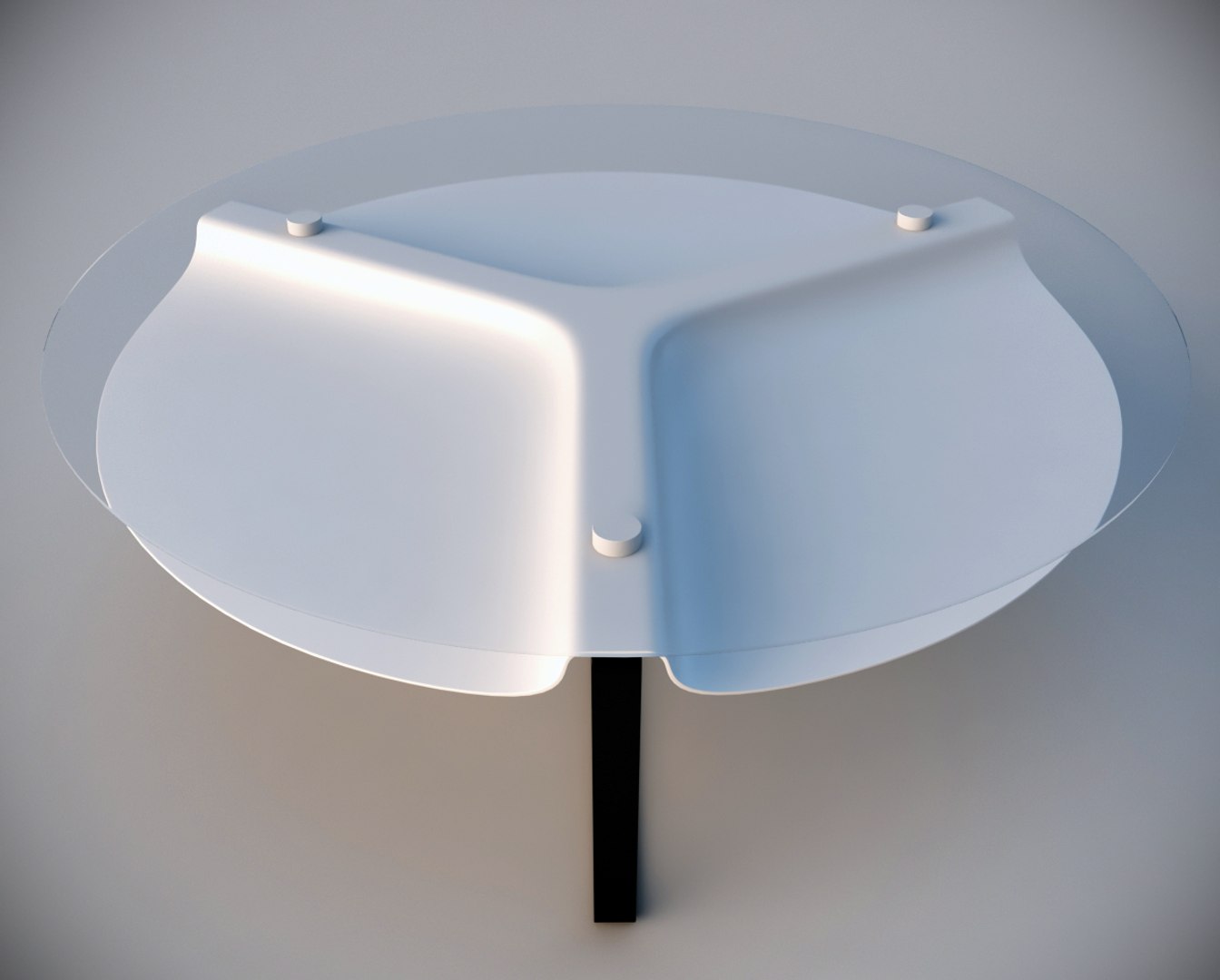 3d Model Of Isomi Void Cofee Table