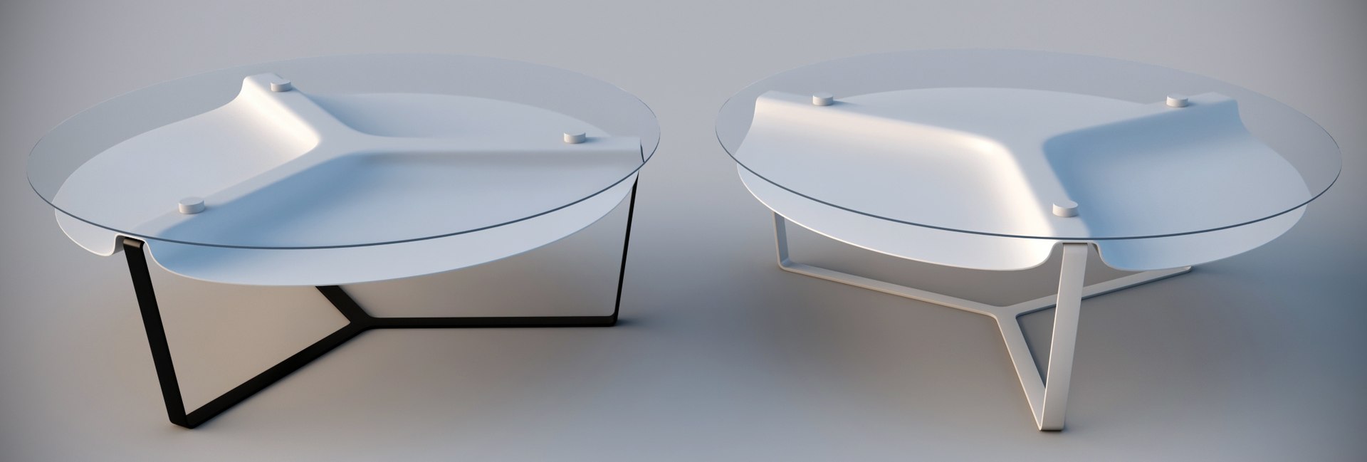 3d Model Of Isomi Void Cofee Table
