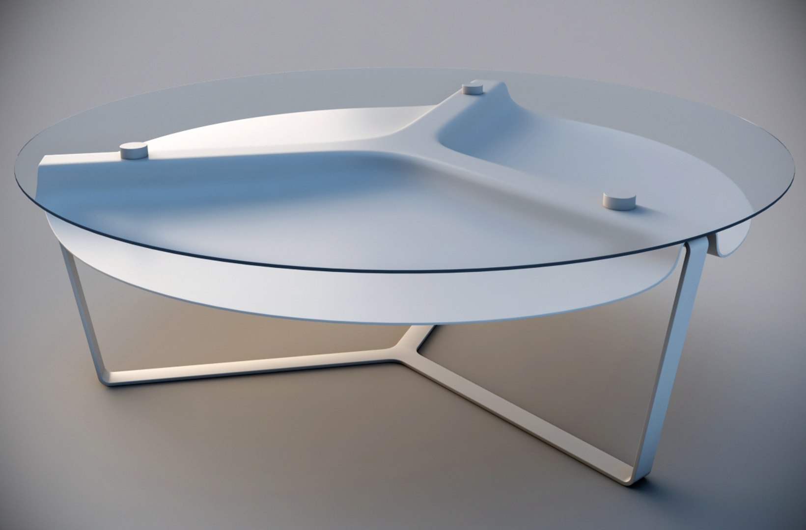 3d Model Of Isomi Void Cofee Table