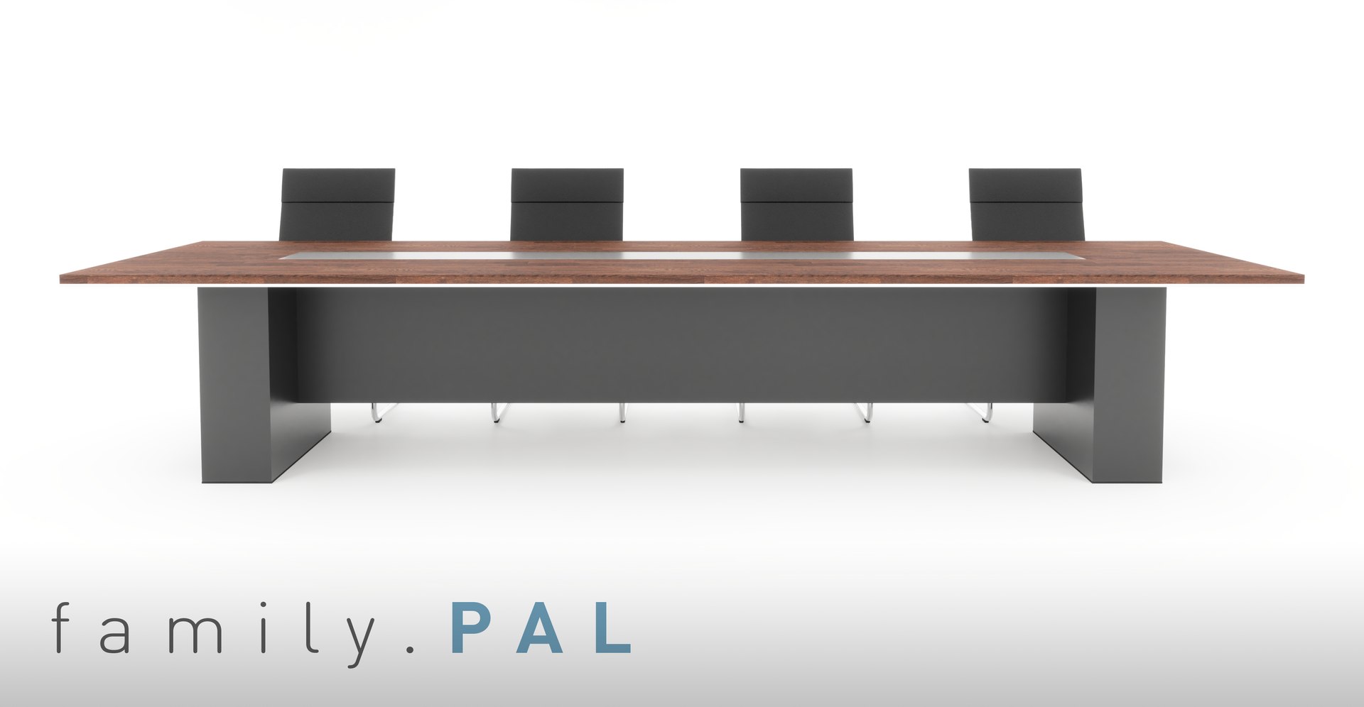 3D Parametric Conference Table - TurboSquid 1412961