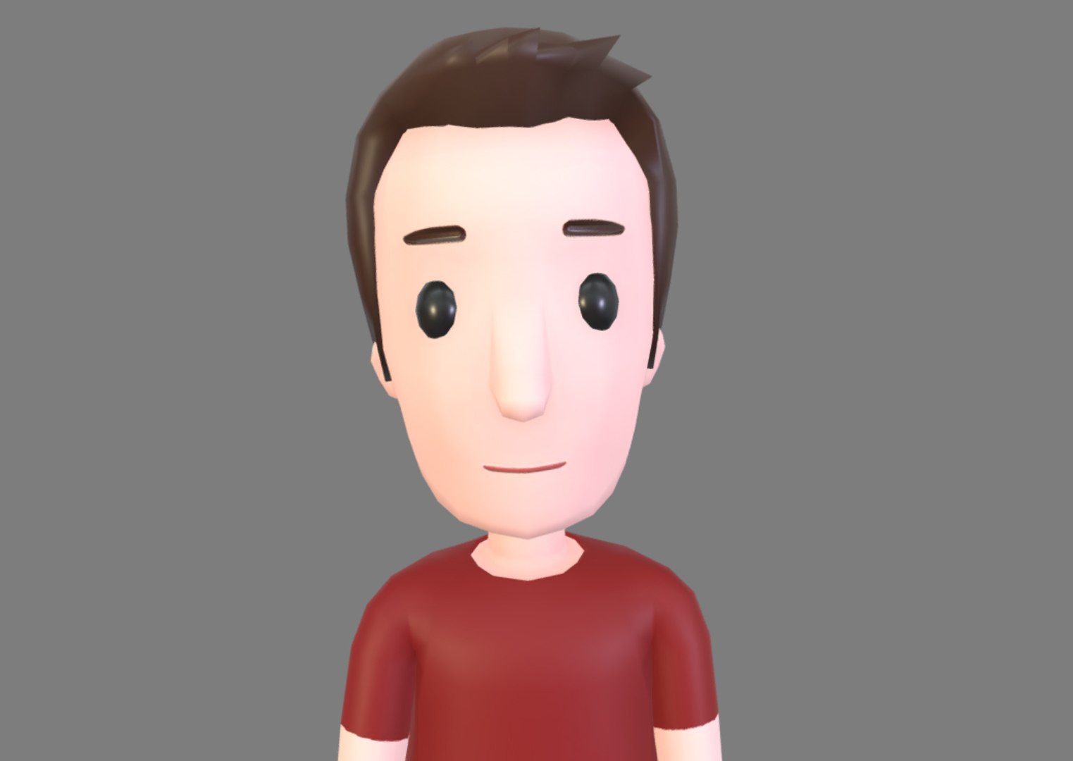 Man Cartoon Character Animations Model - TurboSquid 1379334