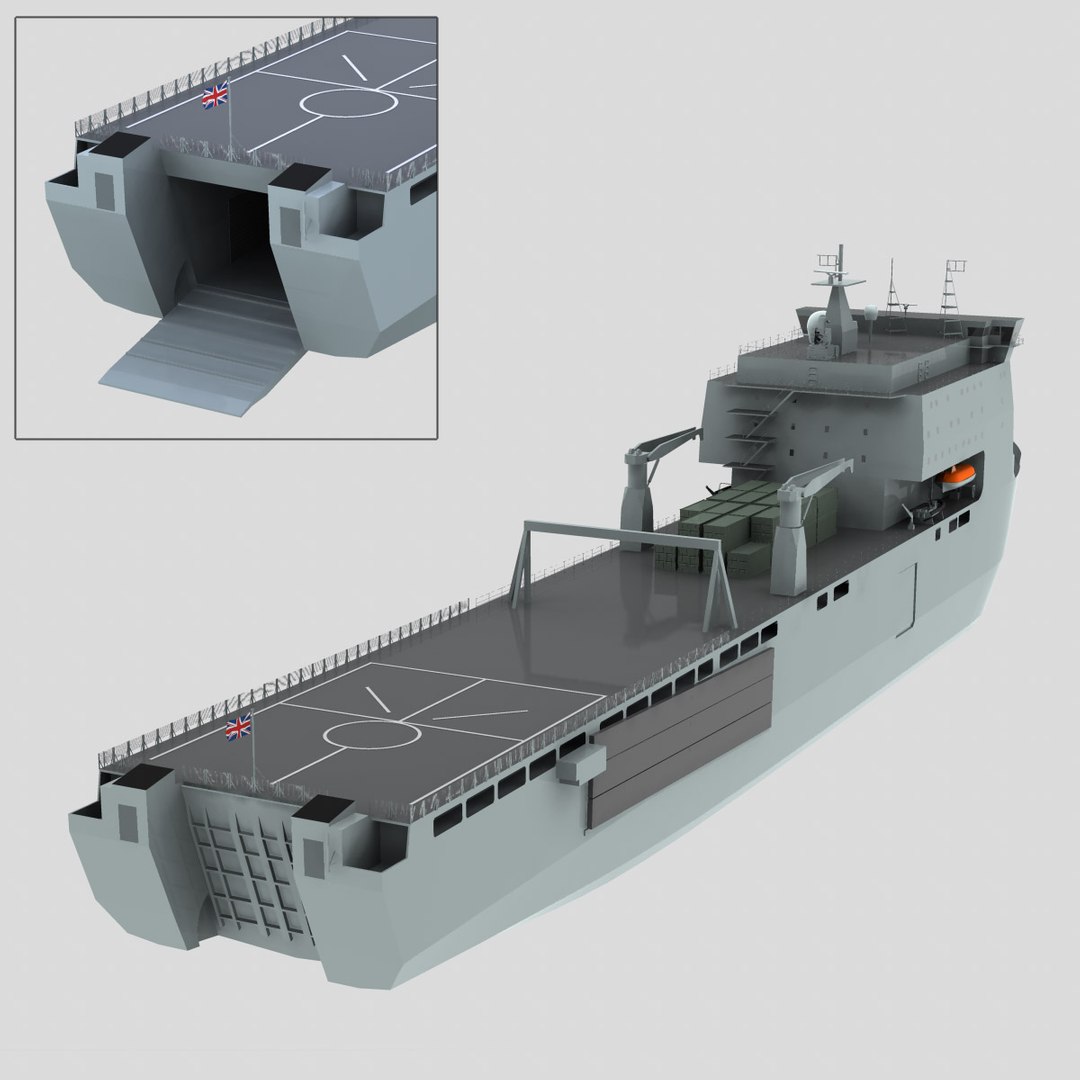 3d Royal Navy Bay Class