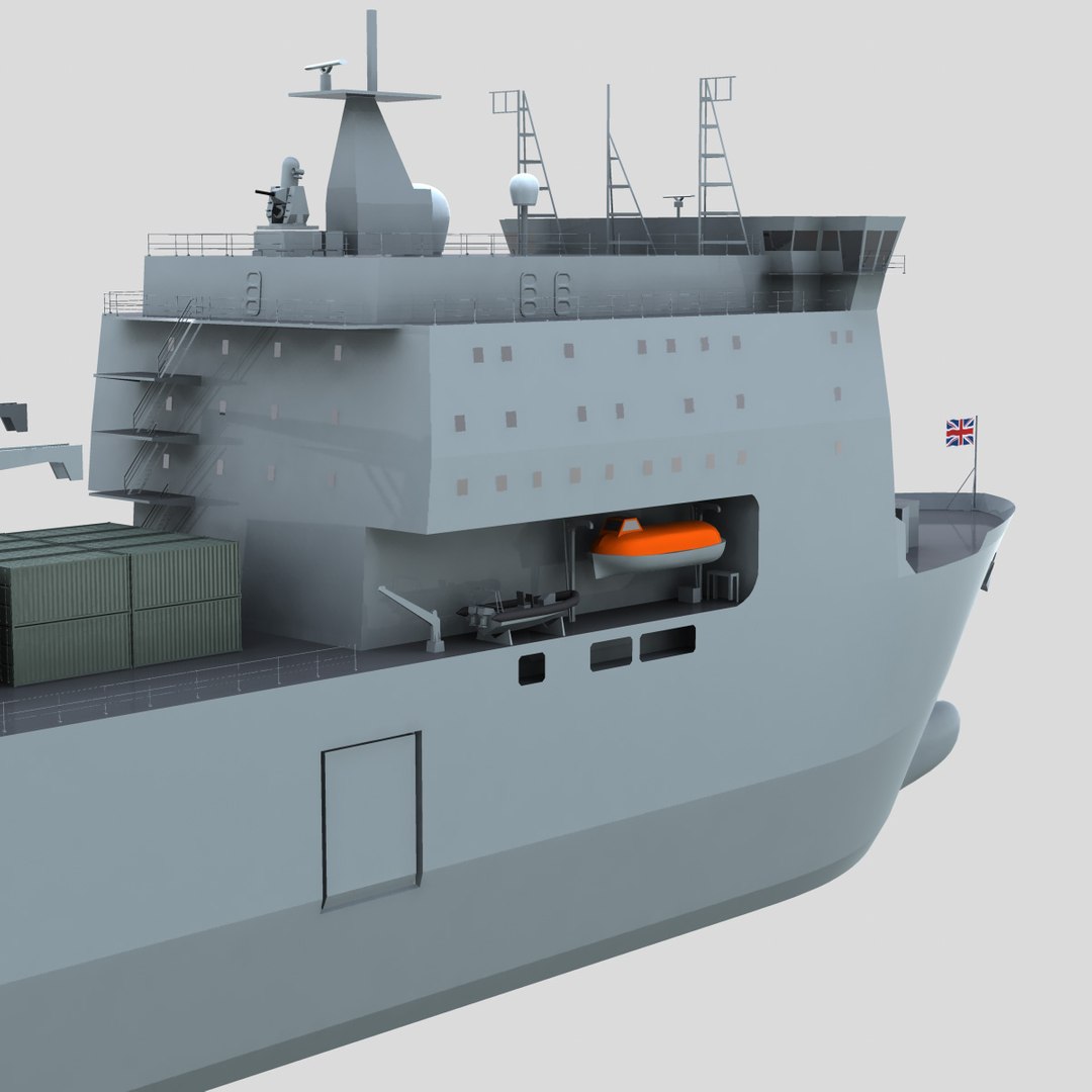 3d Royal Navy Bay Class