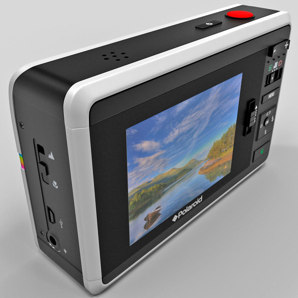 3d digital print camera polaroid