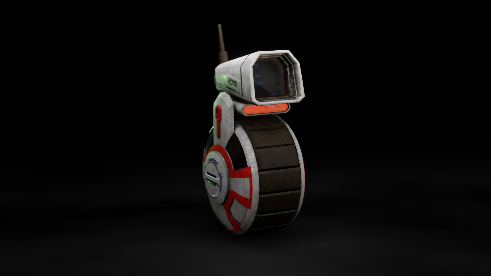 Robo Wheel R-1108 3D model - TurboSquid 1956384