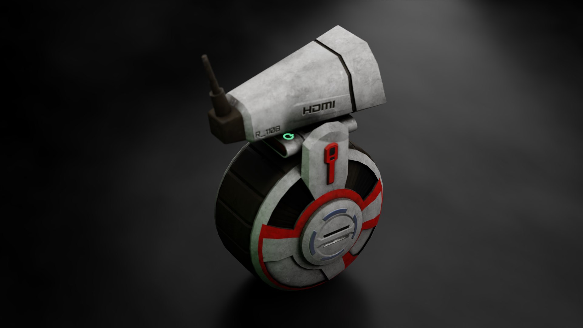 Robo Wheel R-1108 3D model - TurboSquid 1956384