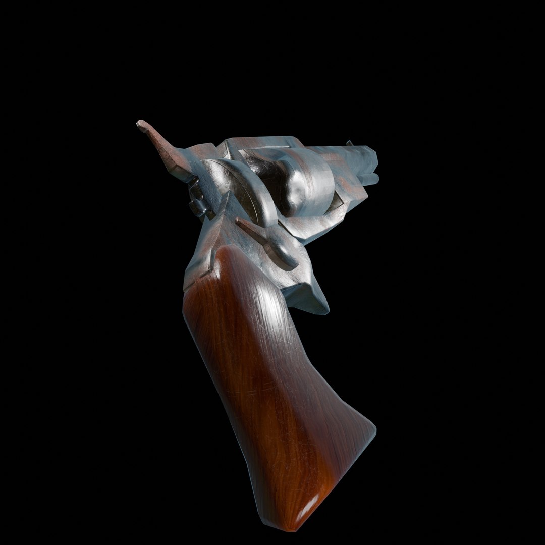 RustRevolver 3D - TurboSquid 2191469