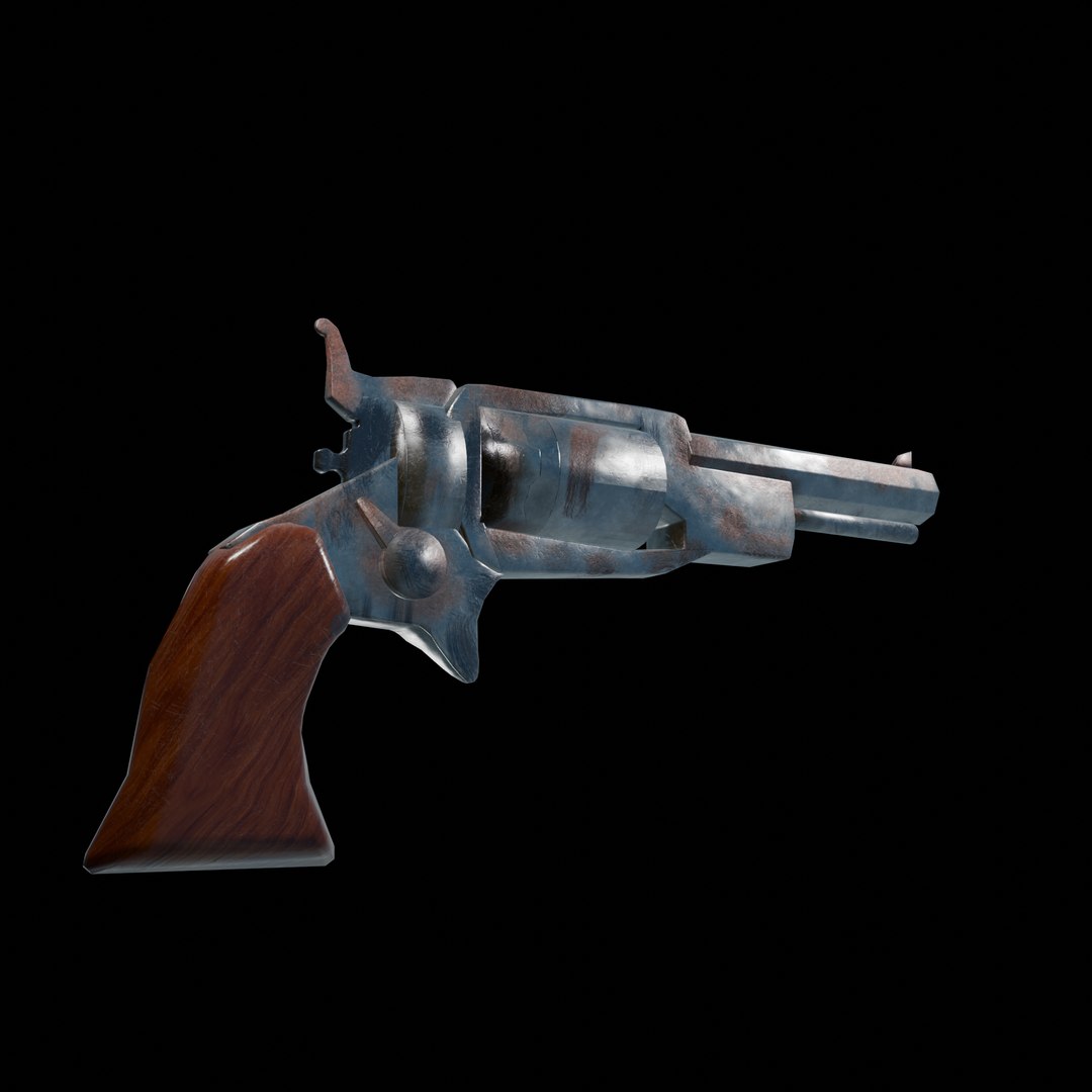 RustRevolver 3D - TurboSquid 2191469